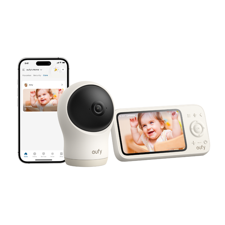 Eufy Baby C10 2K Pan&Tilt WiFi Camera with 4.5" Monitor