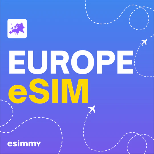 Europe eSIM - 29 Countries | The Mall