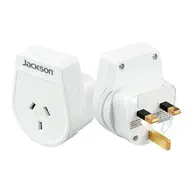 Jackson PTA8811M Slim Outbound Travel Adaptor for Use in UK / Hong Kong