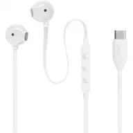 JBL Tune 305C USB-C Wired Hi-Res Earbuds - White | The Mall